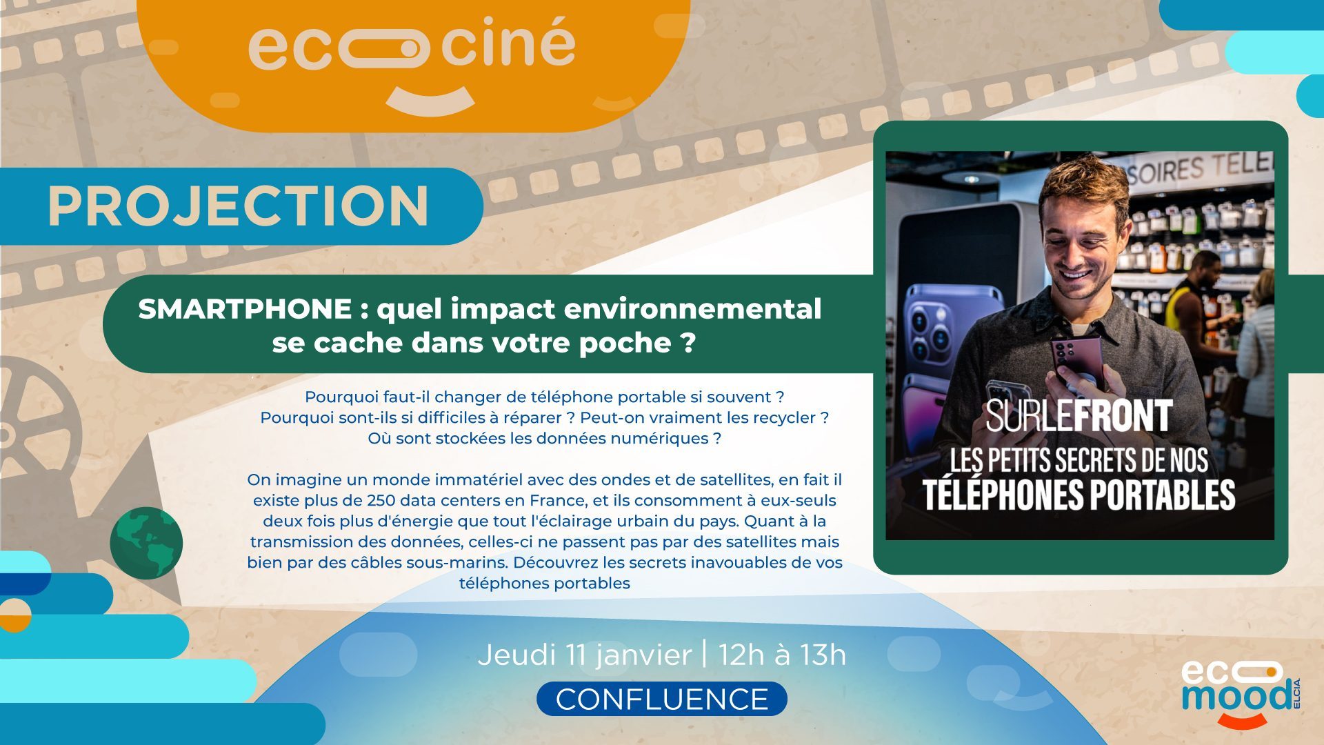 L’ÉCOCINÉ ELCIA POUR SENSIBILISER LES SALARIÉS - ELCIA